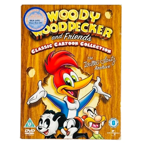WOODY WOODPECKER AND Friends Classic Cartoon Collection DVD Box Set ...