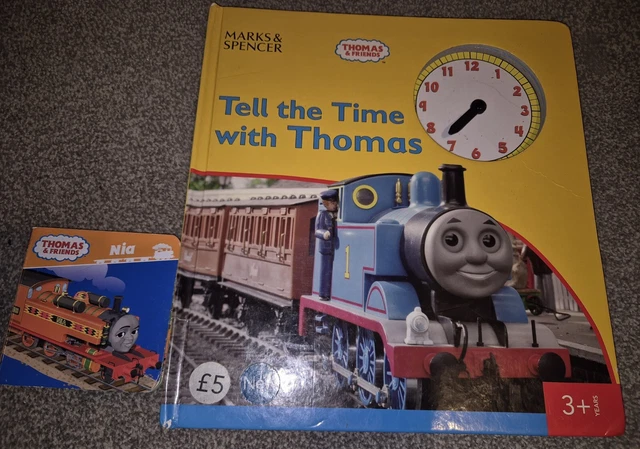 THOMAS & FRIENDS Tell the Time with Thomas and Nia Books Bundle £3.00 ...