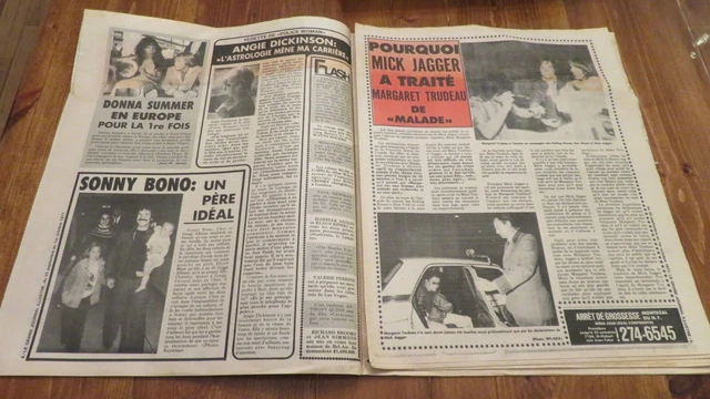 JOURNAL 1977 MICK JAGGER Cheryl Ladd CHAD EVERETT Sylvia Kristel ROBERT ...
