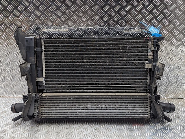 AUDI Q5 RADIATOR Pack & Cooling Fan 2.0 Tdi Diesel Manual Mk1 8R 2010 £ ...