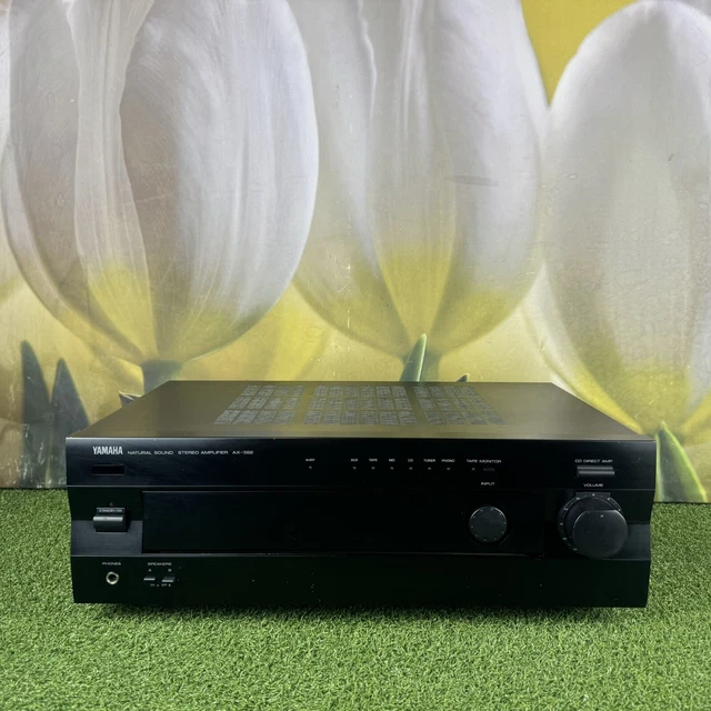 YAMAHA AX-392 STEREO Integrated Amplifier Hi-Fi , Natural Sound, Phono ...