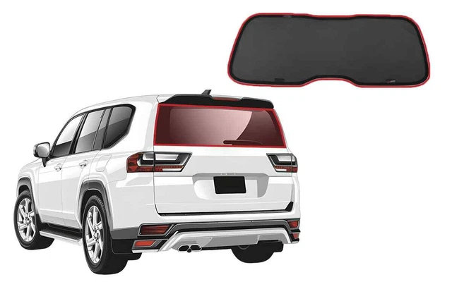 GENUINE SNAPSHADES REAR Windscreen Shade for Toyota LandCruiser 300 ...