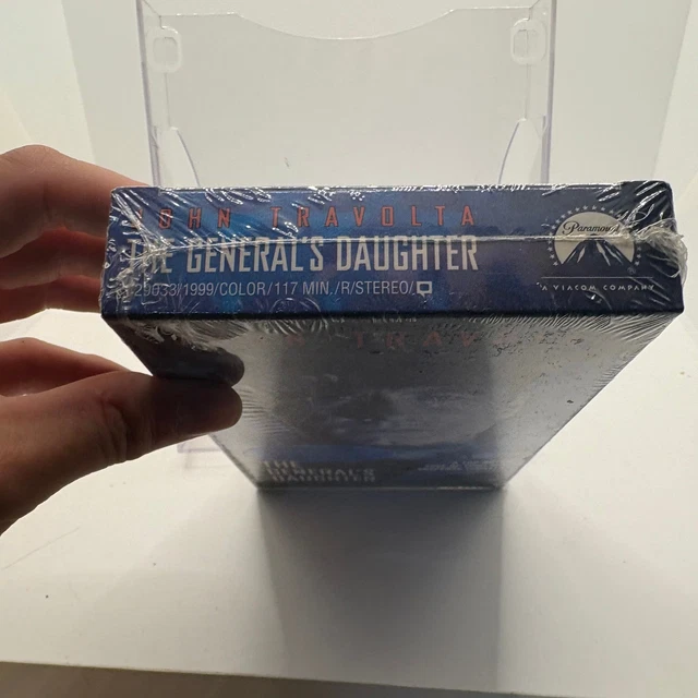 THE GENERAL'S DAUGHTER John Travolta VHS Tape Paramount Sealed New RARE ...