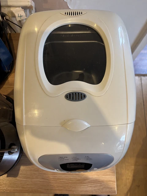 MORPHY RICHARDS FAST Bake Bread Maker Machine With Manual 48280 White ...