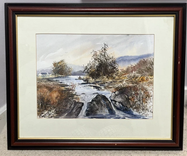 ORIGINAL WATERCOLOUR PAINTING By Scottish Artist Helen Simcox £115.00 ...