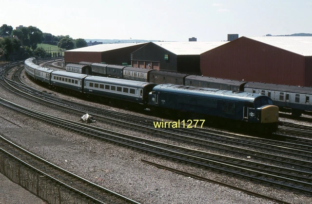 ORIGINAL RAILWAY SLIDE Class 45 45130 at Bristol 16.08.81 £2.75 ...