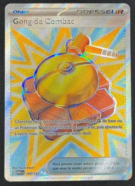 POKEMON COMBAT GONG Card 168/132 🇫🇷 Fr 🇫🇷 Mega Evolution £0.88 ...