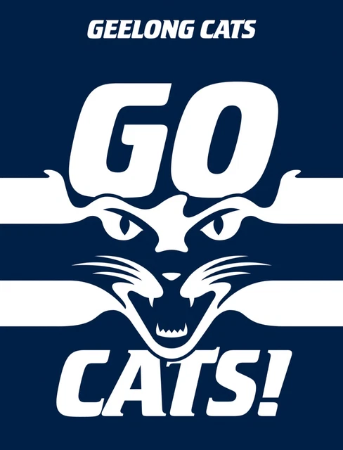 GEELONG CATS TEAM PLAYER POSTER,Laminated,AFL FOOTBALL PREMIERS ...