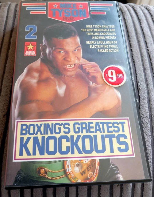 MIKE TYSON PRESENTS Boxing's Greatest Knockouts - PAL VHS Video Tape £4 ...