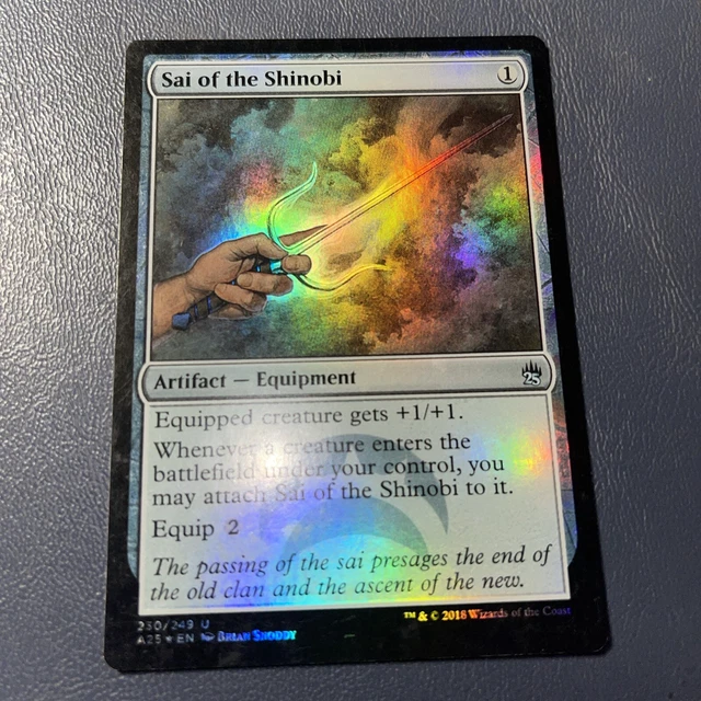 SAI OF THE Shinobi [Masters 25] Magic MTG lamina EUR 2,84 - PicClick IT