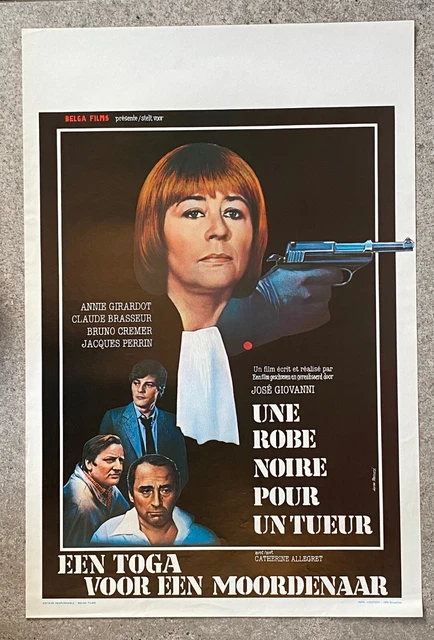 ANCIENNE AFFICHE DE Film de Cinéma. Avec Annie GIRARDOT - Claude BRASSEUR EUR 18,00 - PicClick FR
