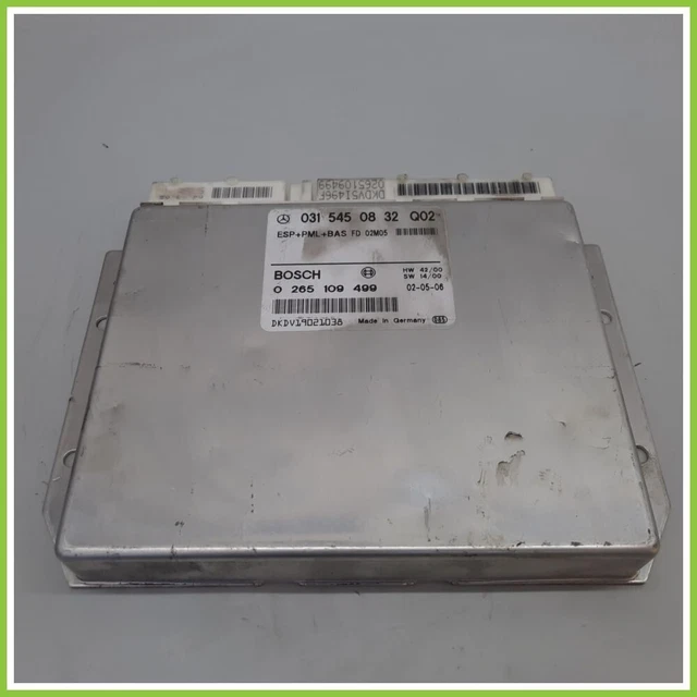 ECU FORMALITÉ ESP + Pml + Bas BOSCH 0265109499 MERCEDES-BENZ EUR 97,59 ...