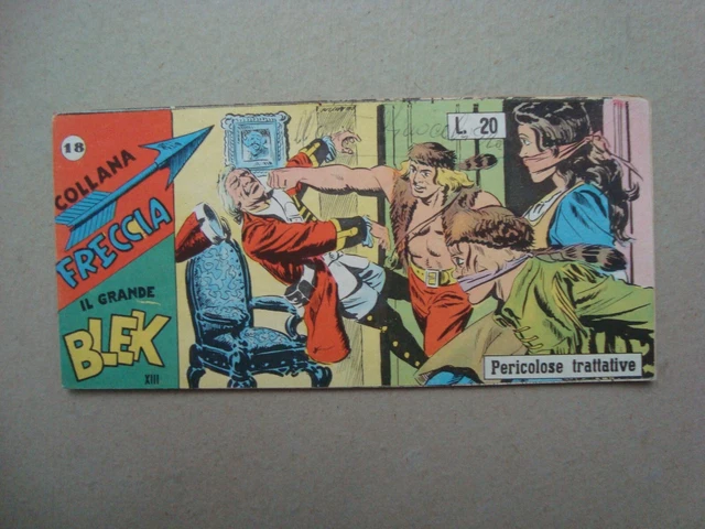 BLEK IL GRANDE 13° serie striscia n° 18 ed.dardo 1959 EUR 6,49 - PicClick IT