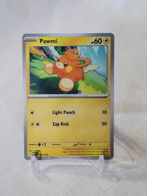 🔥 POKEMON TCG 🔥 Pawmi 007/015 🔥 SV McDonald's Match Battle 2023 ️🚀 EUR ...