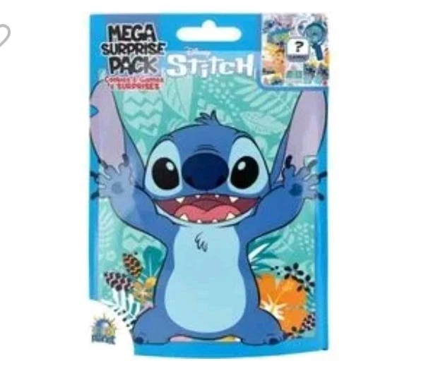 DISNEY STITCH MEGA Surprise Pack Cookies Game Birthday Party Bag ...