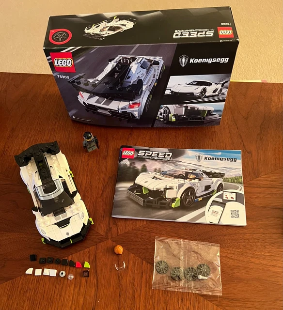 LEGO SPEED CHAMPIONS: Koenigsegg Jesko (76900) With Fig, Box ...