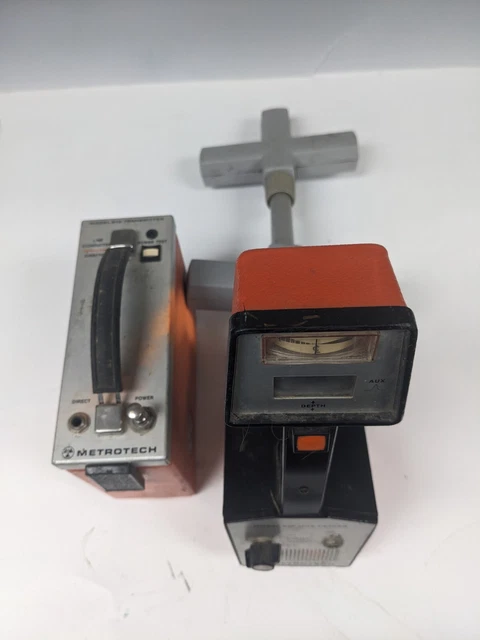 METROTECH MODEL 810 Line Tracer and Model 810 Transmitter $100.00 ...