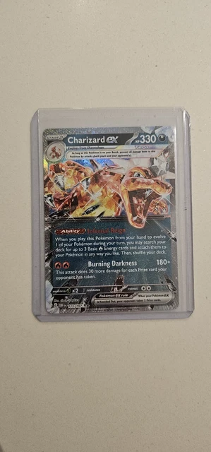 POKÉMON TCG CHARIZARD ex SV03: Obsidian Flames 125/197 Holo Double Rare ...