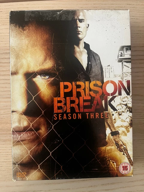 PRISON BREAK - Complete Season 3 (DVD Box Set) - Region 2 - Good ...