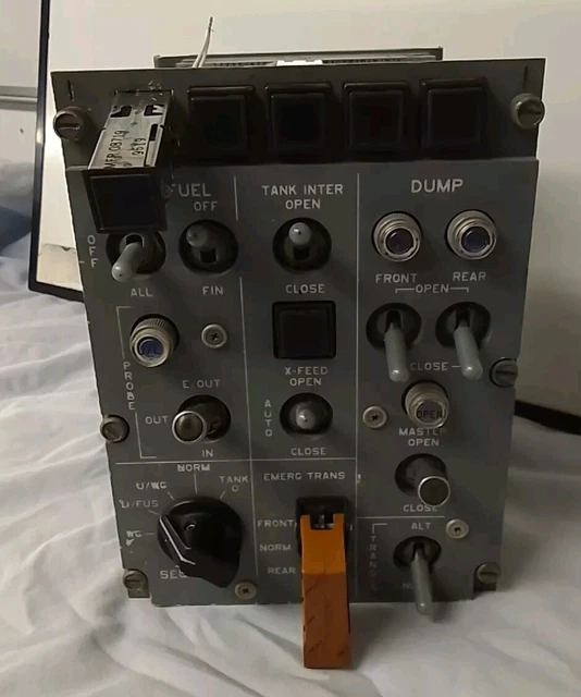 TORNADO GR4 FUEL Control Panel £10.70 - PicClick UK