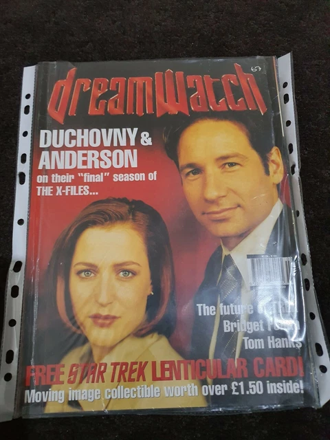 DREAMWATCH MAGAZINE XFILES Final Season Anderson Duchovny Star Trek ...