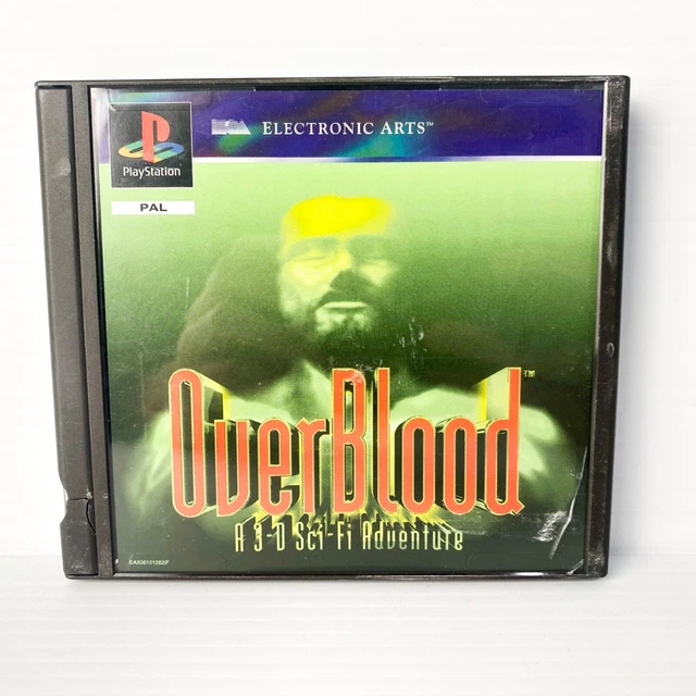 OVER BLOOD + Manual - PS1 - Tested & Working - Free Postage $68.88 ...