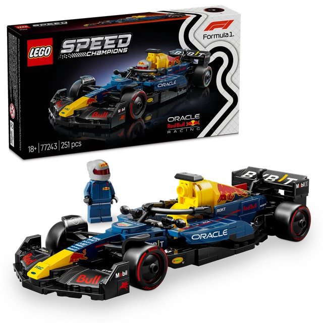 LEGO SPEED CHAMPIONS: Oracle Red Bull Racing Rb20 F1 Race Car (77243 ...