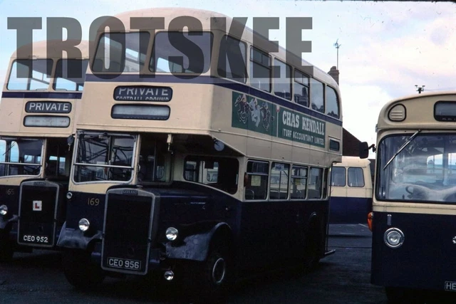35MM SLIDE BARROW Corporation Leyland Titan Park Royal 169 CEO956 1976 ...