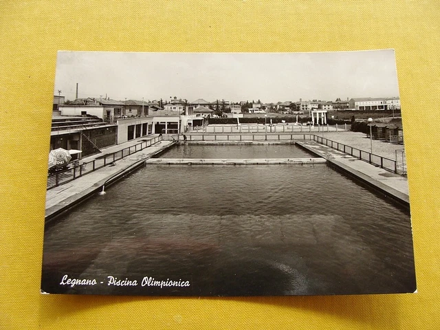 (FG.R53) LEGNANO - LA PISCINA OLIMPIONICA (vg 1954, ed. Muzio) EUR 4,80 ...