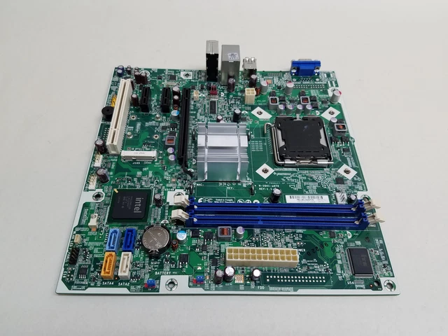 HP 608883-002 COMPAQ 500B MT LGA 775 DDR3 SDRAM Desktop Motherboard £68 ...