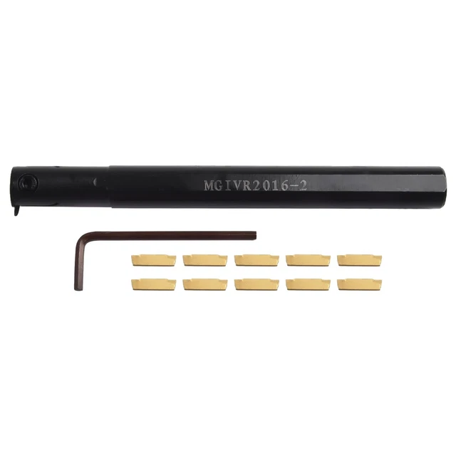 EQUIPMENT TURNING TOOL Holder Boring Bar Inserts MGIVR2016-2 ...