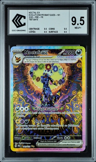 NOCTALI EX ALT 161/131 Pokémon Évolution Prismatique FR EUR 1.200,00 - PicClick FR