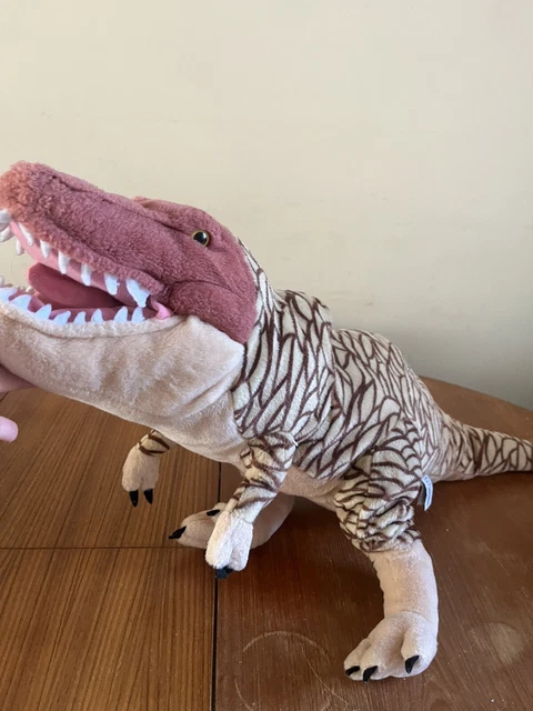 NATURAL HISTORY MUSEUM T-Rex Dinosaur Full body Hand Puppet 28” Plush ...