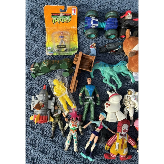 KIDS MEAL - Toy Box - Junk Drawer 100+ Mixed Lot Vintage Toys #7 McDs ...