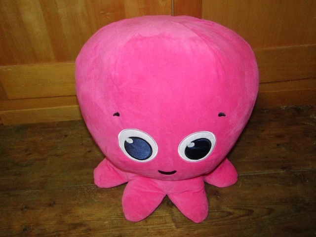 OCTOPUS ENERGY PINK Octopus Soft Toy Plush Eco Recycled - Approx 30cm ...