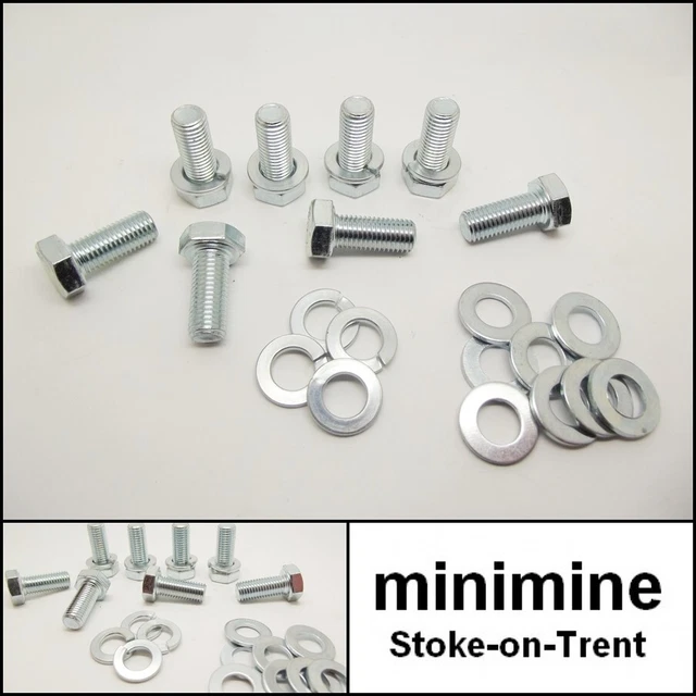 CLASSIC MINI REAR Subframe Camber Bracket Bolt and Washer Fitting Kit ...