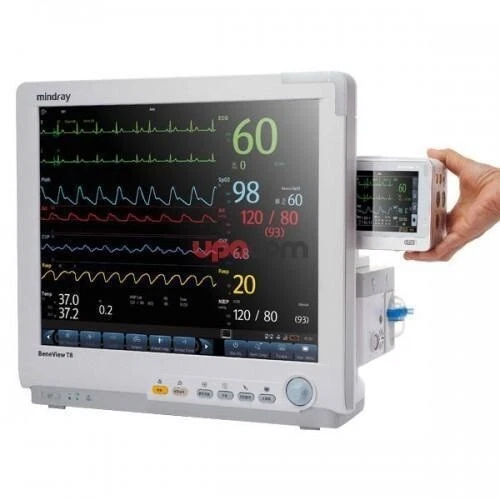 MINDRAY BENEVIEW T8 17" Touch Patient Anesthesia Co2 Gas+Mpm Module Ekg ...