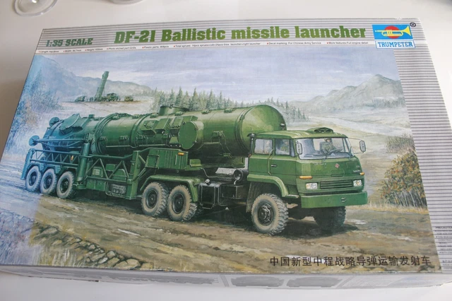 TRUMPETER, DF-21 BALLISTIC Missile Launcher, 1:35 EUR 59,50 - PicClick DE
