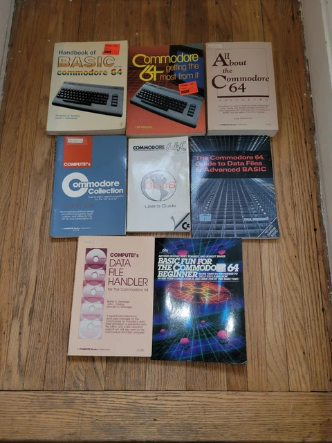 LOT OF 8 Books About The Commodore 64 Programming & Guides $79.99 ...