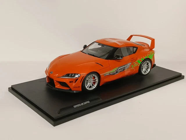 TOYOTA GR SUPRA orange 2024 1/18 solido neuf S1809006 EUR 54,00 ...