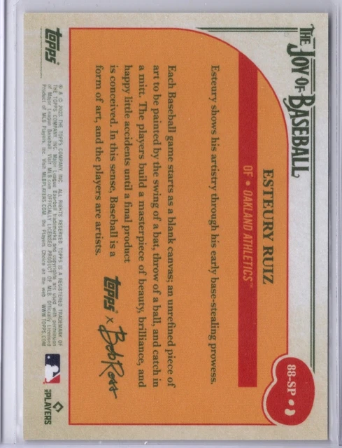 2023 TOPPS X Bob Ross The Joy of Baseball - Pick Your Parallel Card(s ...