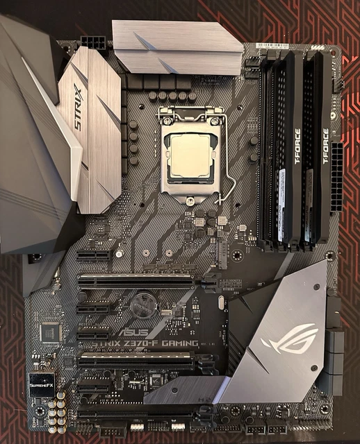 ROG STRIX Z370-F Gaming Motherboard & Intel i5 8600k 3.6GHz Processor £104.72 - PicClick UK