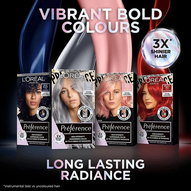 Loreal Paris Permanent Hair Colour Long Lasting Shine And Intense
