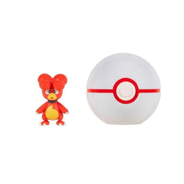 POKÉMON CLIP'N'GO POKÉ Balls Magby & Poké Ball EUR 21,44 - PicClick ES