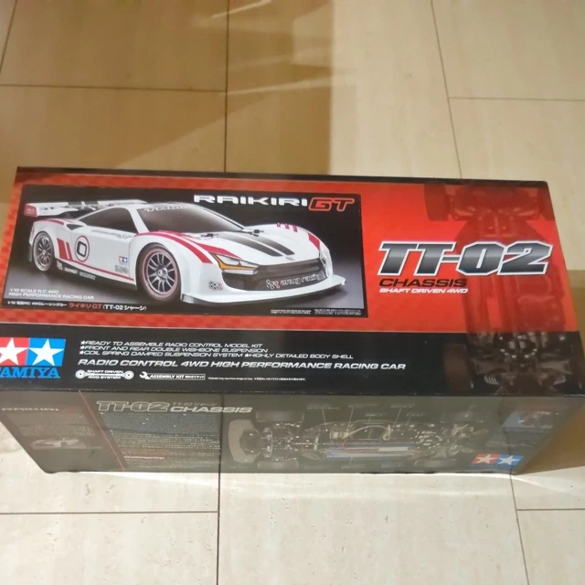 TAMIYA RAIKIRI GT TT-02 1/10 RC Car Electric Touring Chassis Kit 58626 ...
