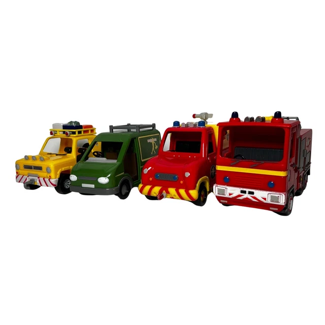 FIREMAN SAM VEHICLE Bundle Jupiter Venus Mountain Rescue 4x4 Mike Flood ...