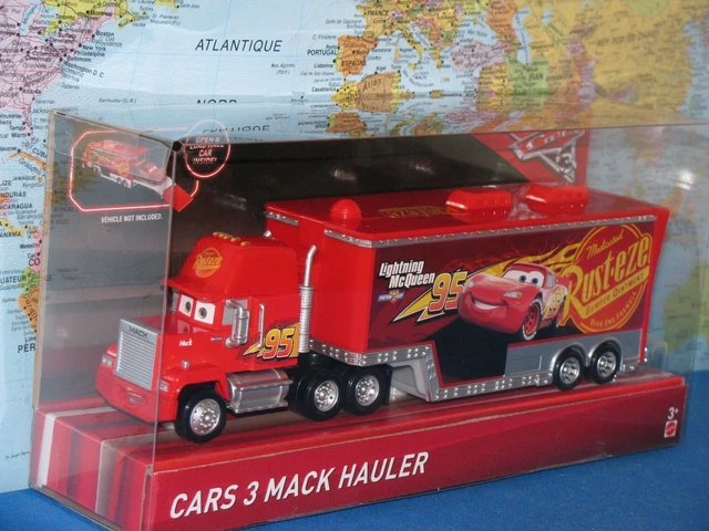 DISNEY PIXAR CARS 3 MACK HAULER LIGHTNING McQUEEN 95 Rust.eze *BRAND ...
