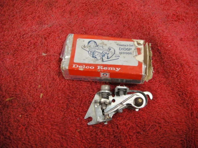 1962-74 CORVETTE IGNITION Points,Delco Remy EUR 31,41 - PicClick DE