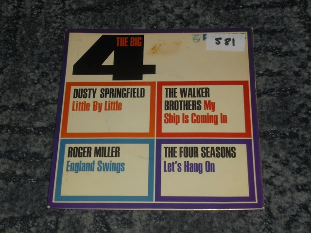 THE BIG FOUR - Philips Ep - Dusty, Walker Brothers, 4 Seasons, Roger ...