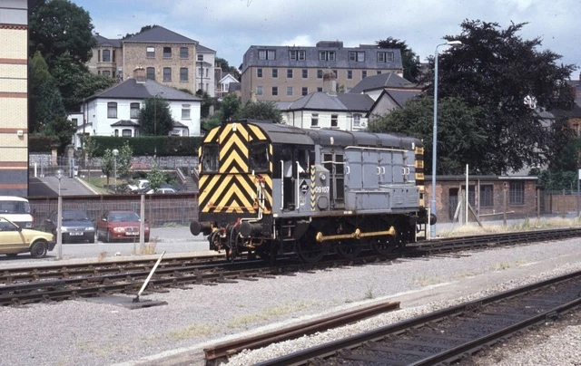 35MM SLIDE BR British Railways Diesel Loco Class 09 09107 @ Newport ...